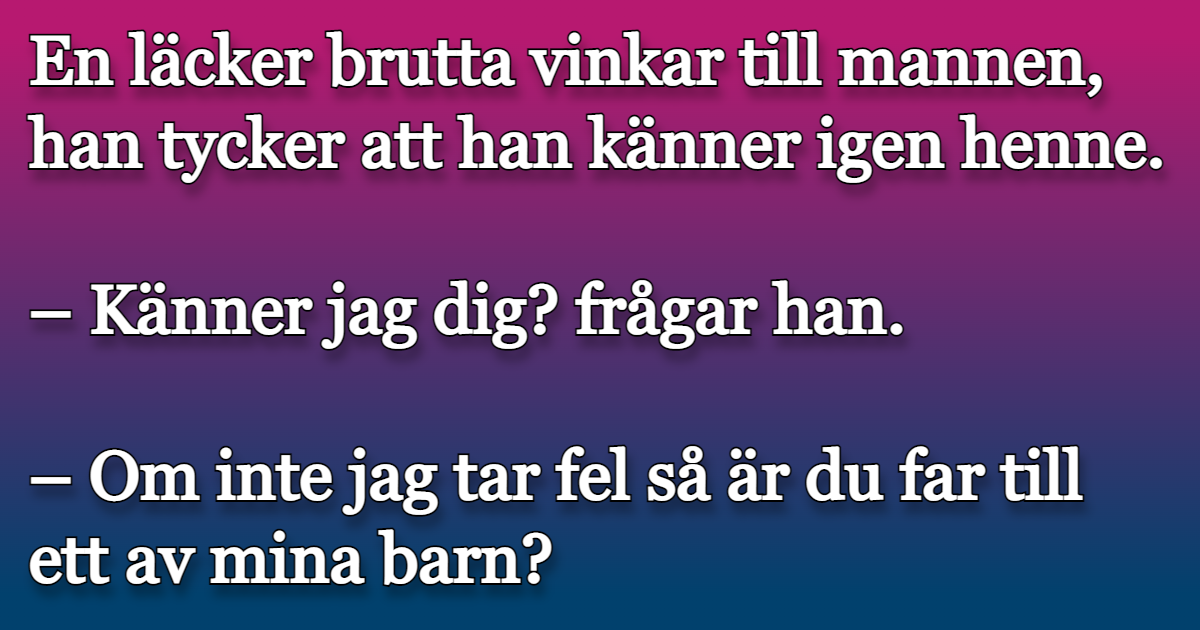 En läcker brutta vinkar till mannen, han tycker att han känner igen…
